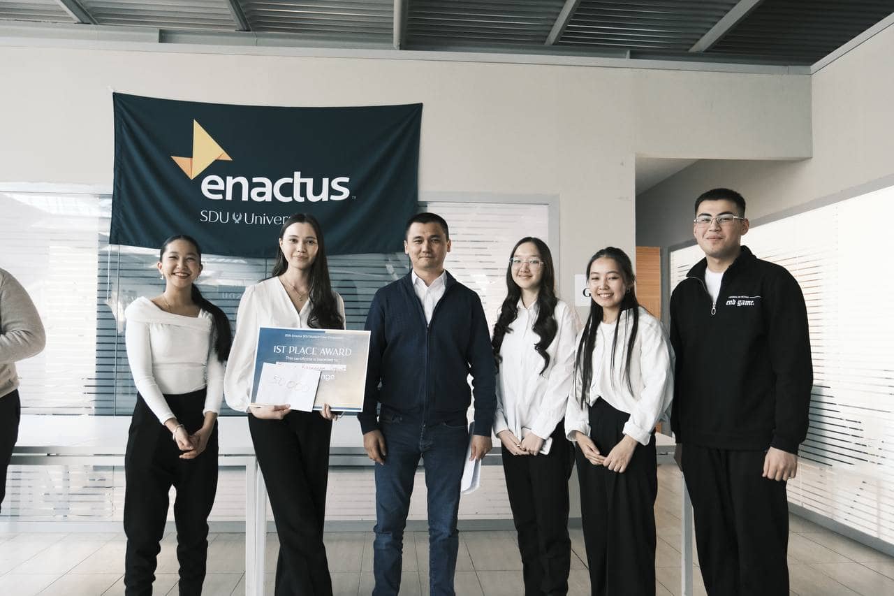 Enactus Student Case Competition was held among students - SDU University